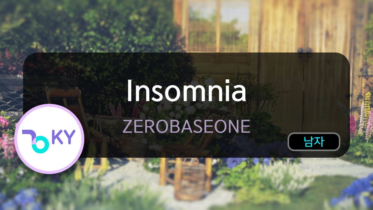 Insomnia - ZEROBASEONE (KY.71504) / KY KARAOKE - YouTube