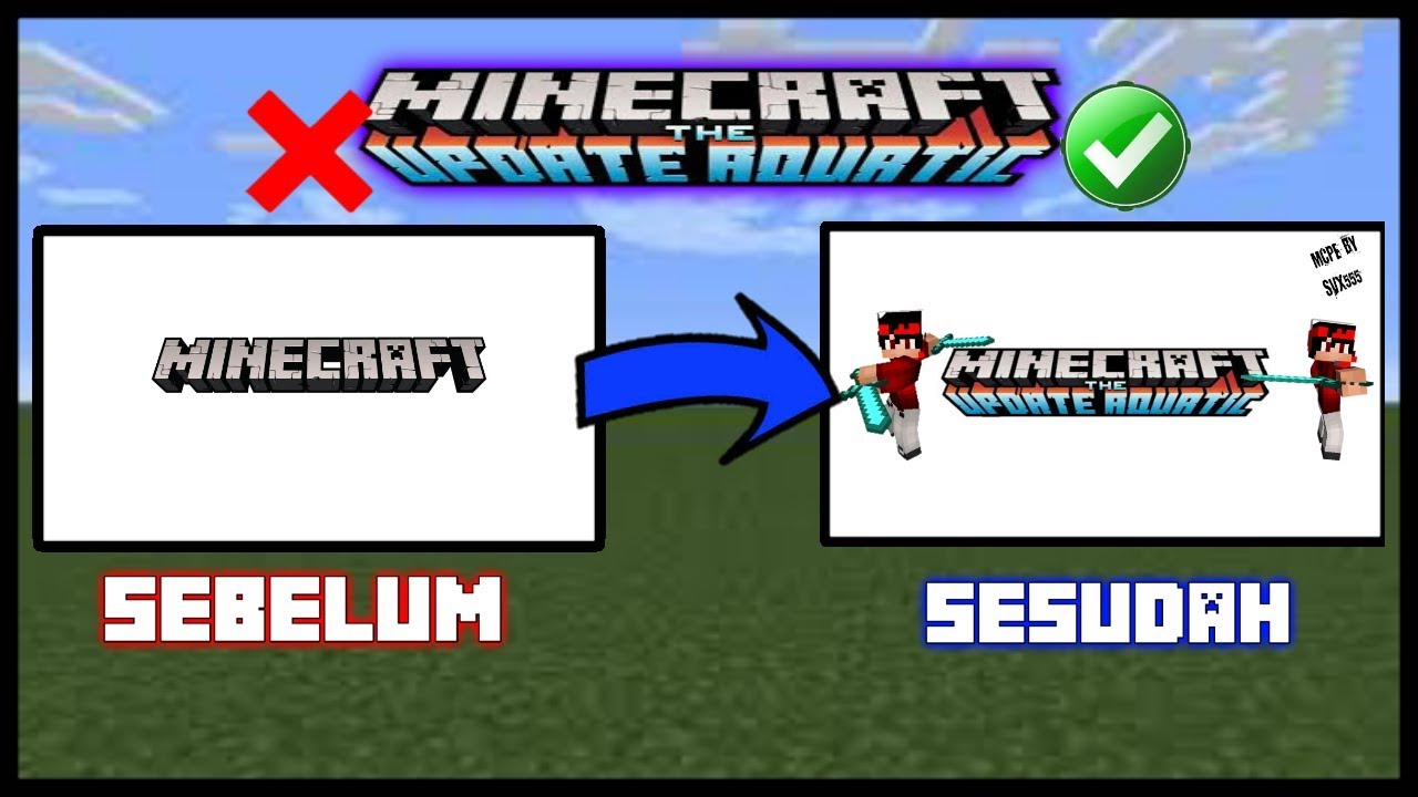 Cara mengubah tampilan loading screen di MCPE - EXPERIMEN [8]-MCPE ...