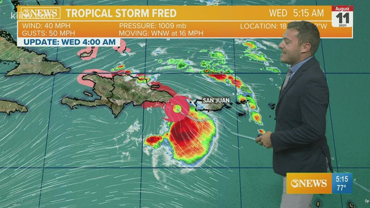 Joe DeCarlo Tropical Update 08-11-2021 - YouTube