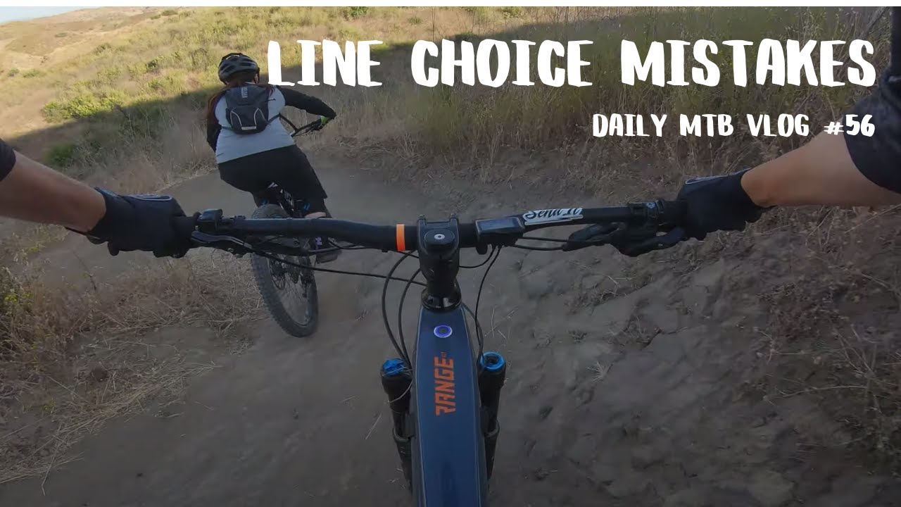 Line choice mistakes and blanking out daily MTB vlog #56 - YouTube