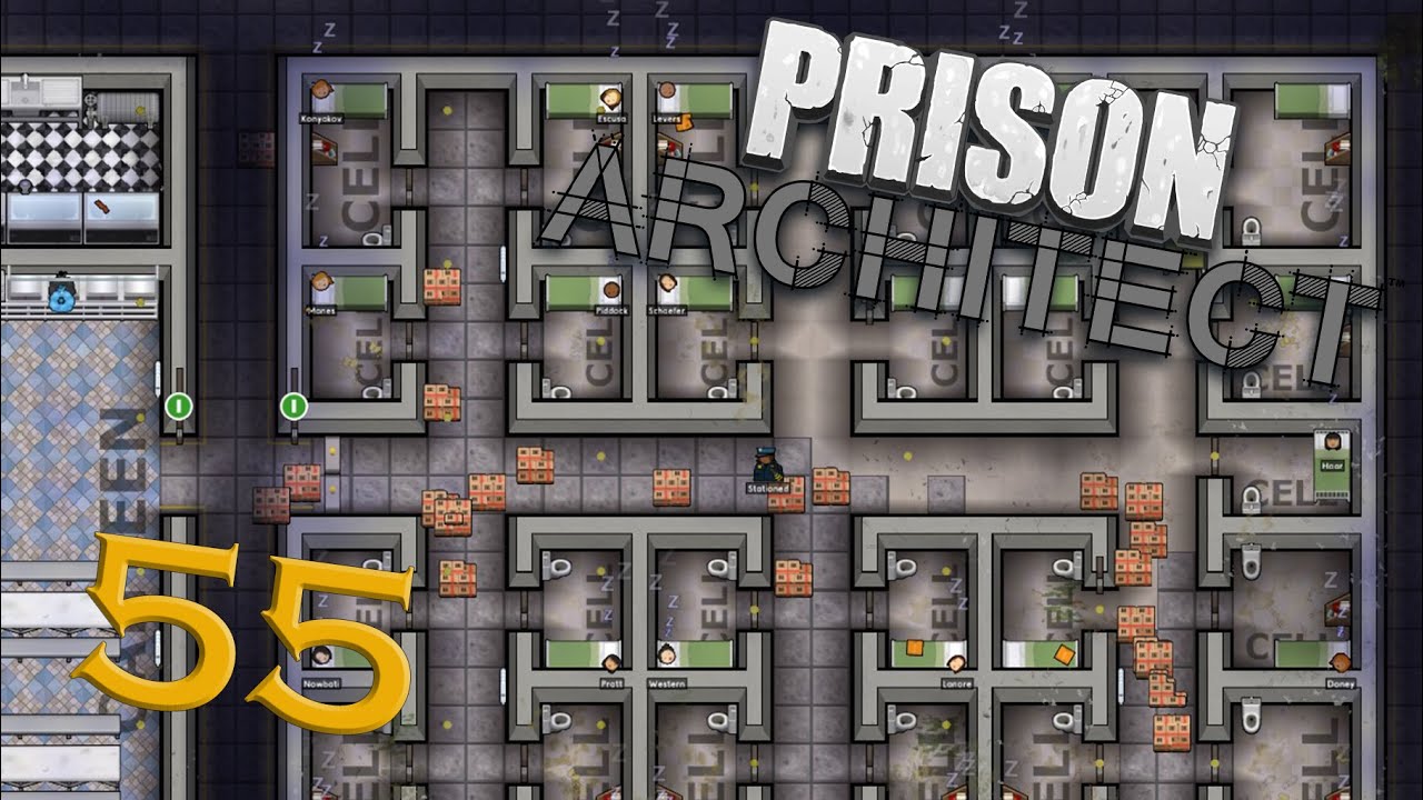 Just many tiles in Prison Architect Ep55 - YouTube