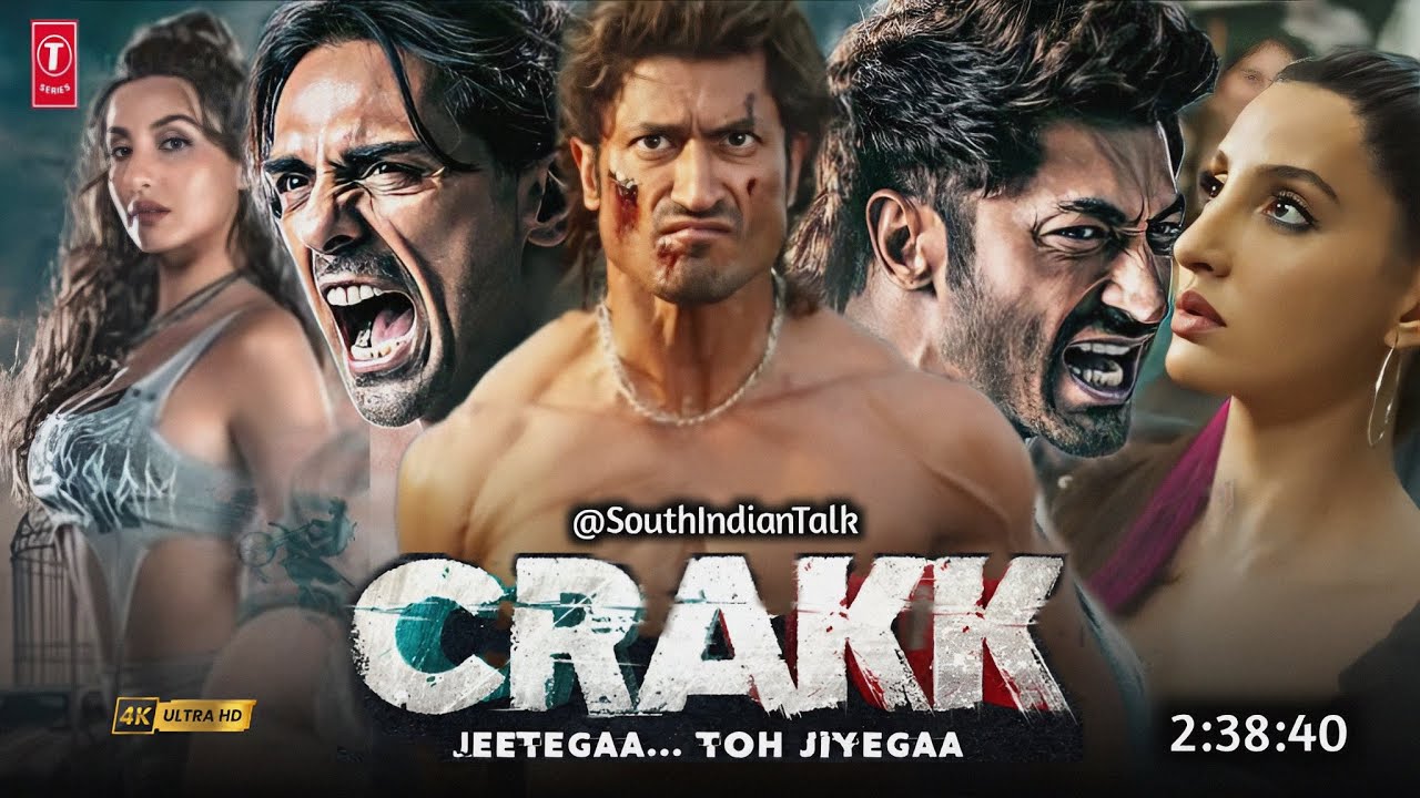 Crakk 2024 Full Movie Hindi Dubbed Review | Vidyut Jamwal New Movie ...