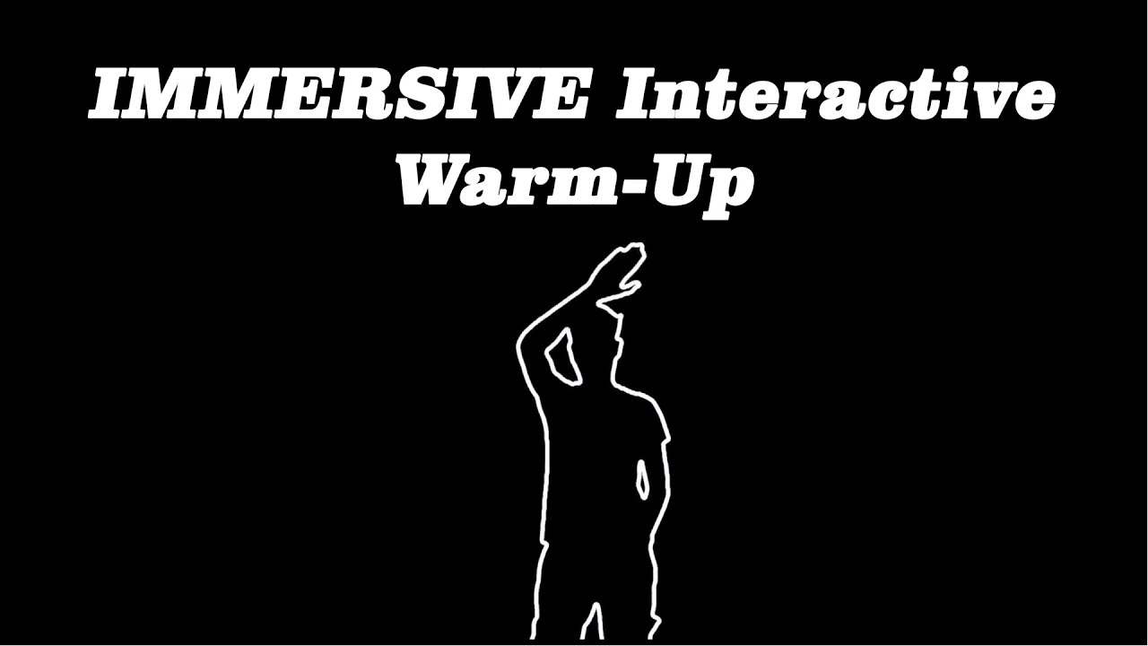 Immersive Interactive Warm-Up PART #1 | Game Challenge! - YouTube