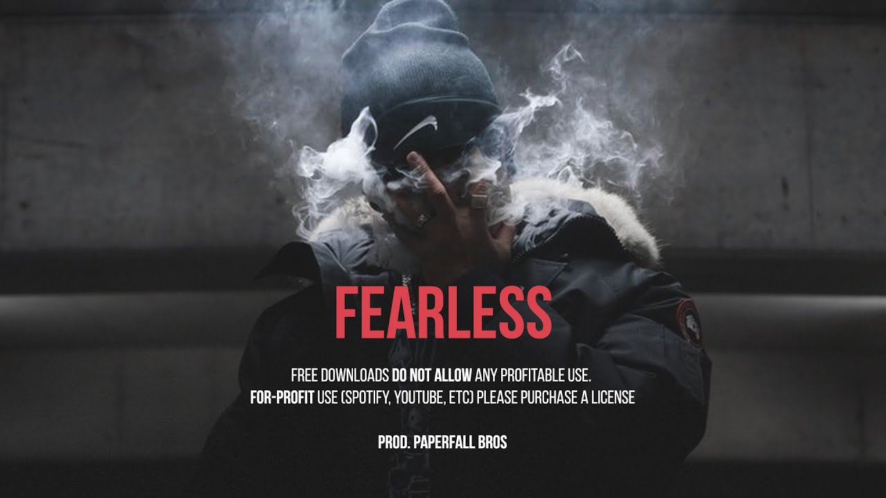 Hard Aggressive Rap Beat - "Fearless" Motivational Rap Beat ...
