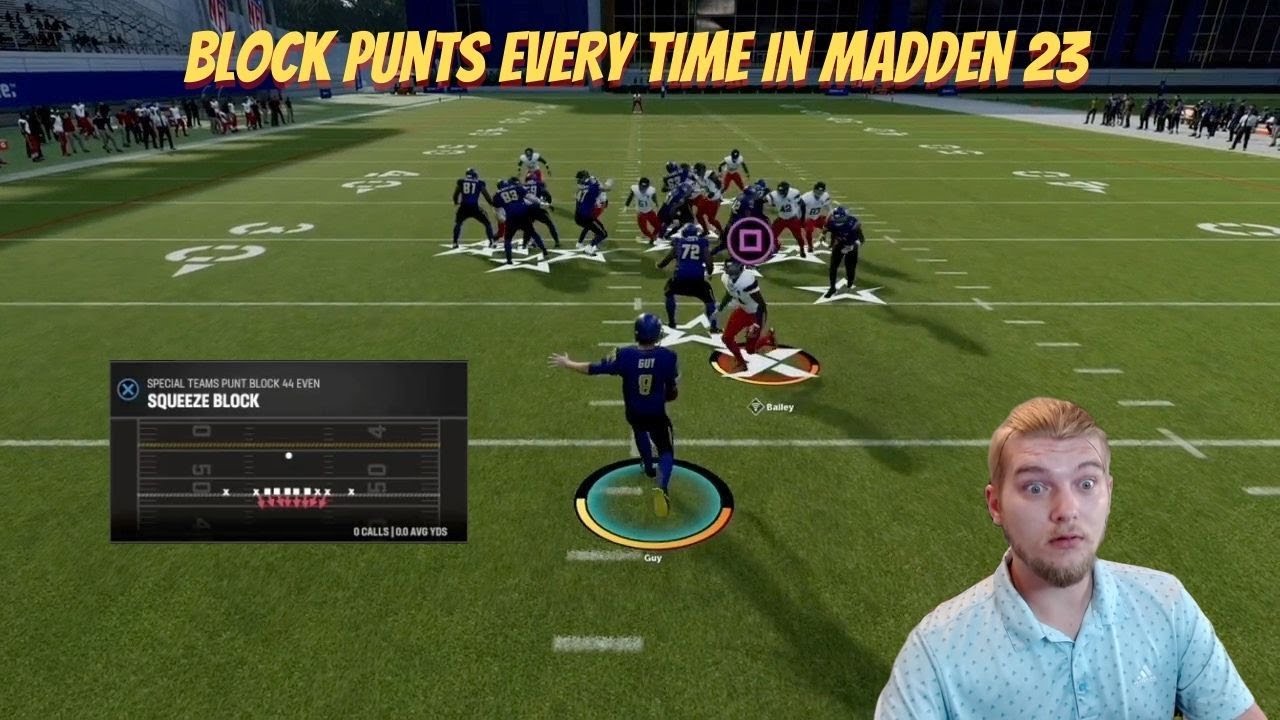 How to block punts EVERY TIME in Madden 23! - YouTube