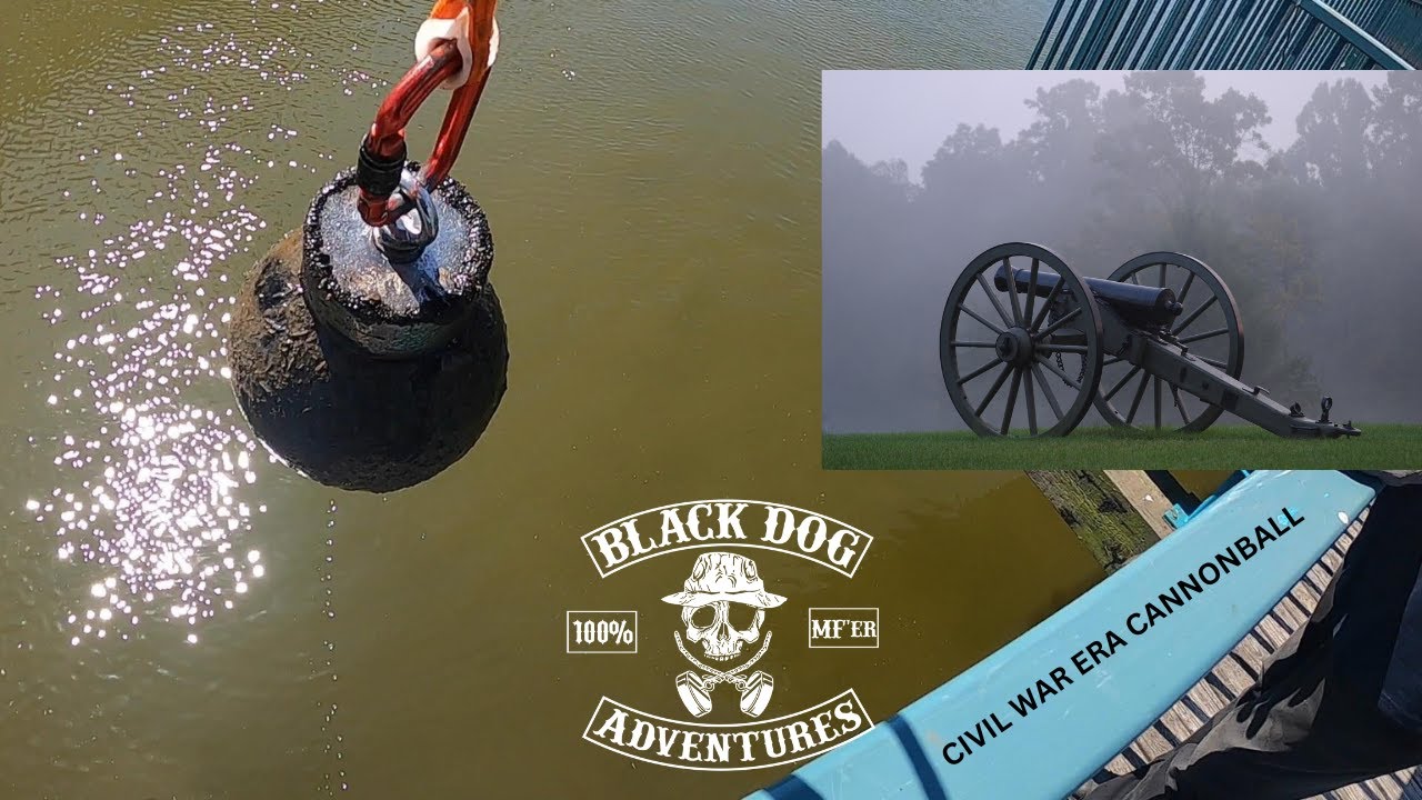3 civil war era cannonballs pulled from southern Wisconsin river. Bomb ...