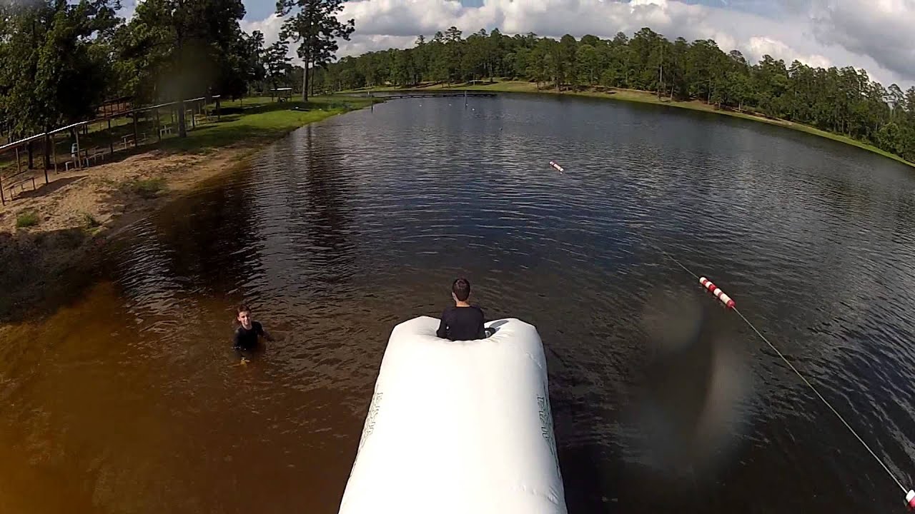 Lake Tejas water park - YouTube