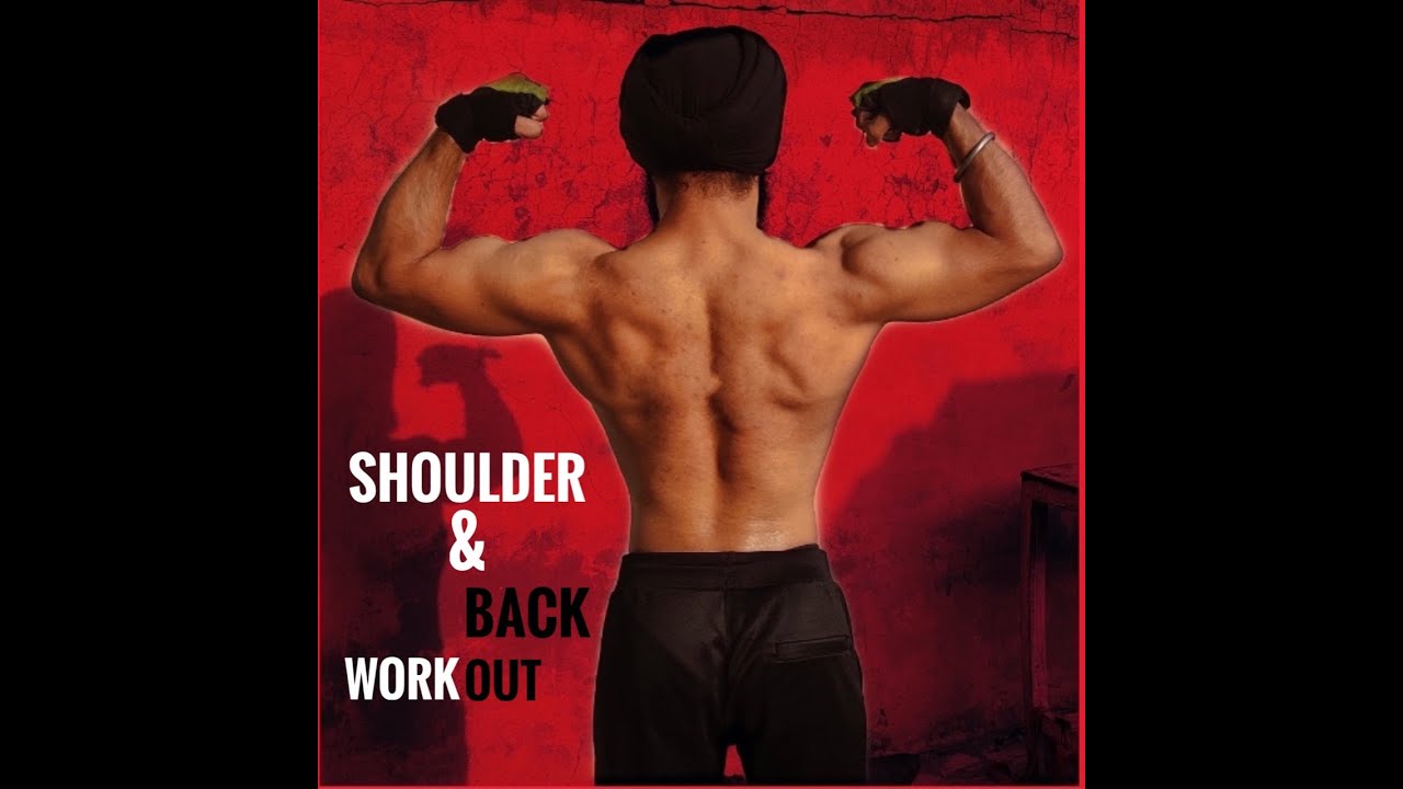 Shoulder and Back Workout At Home | Vlog 2 - YouTube
