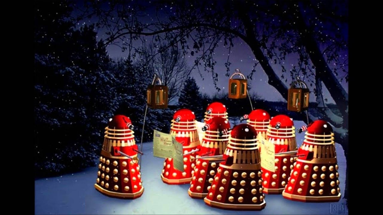 Dalek xmas silent night - YouTube