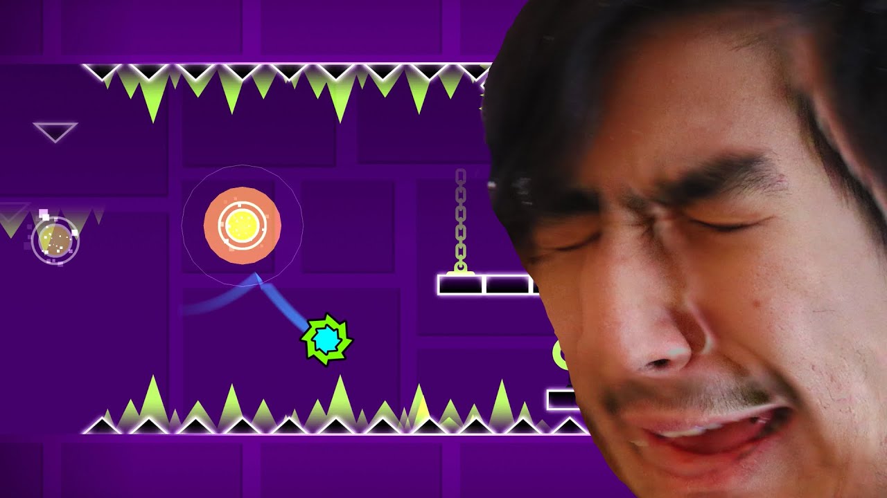 Suffering on Geometry Dash and Multiverses later - YouTube