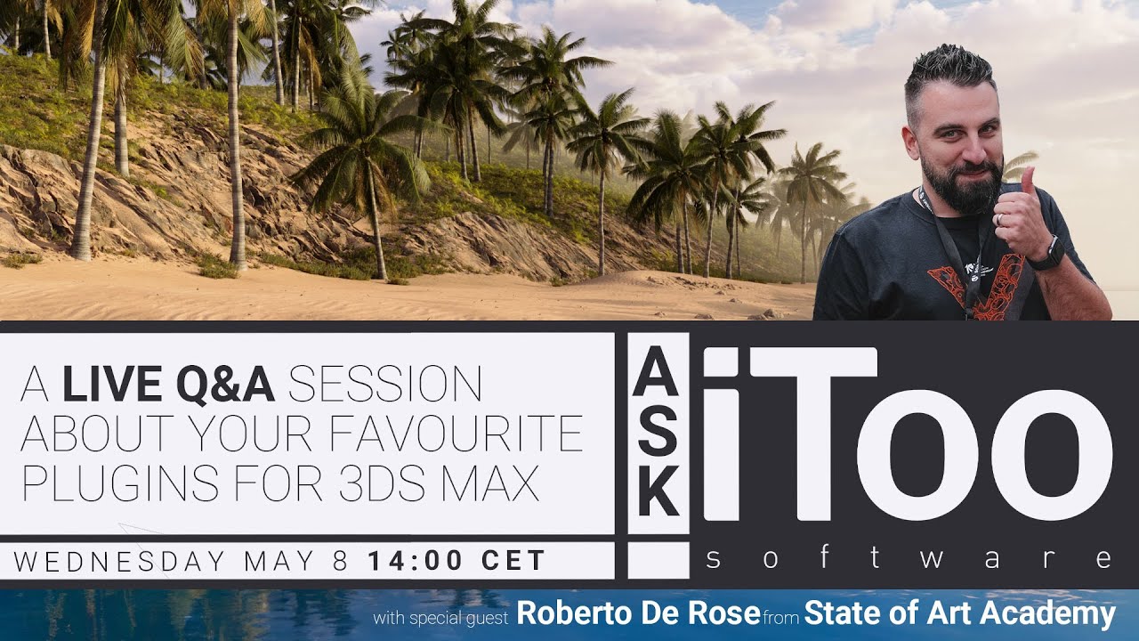 Join Us for a special Ask iToo livestream feature Roberto De Rose from ...