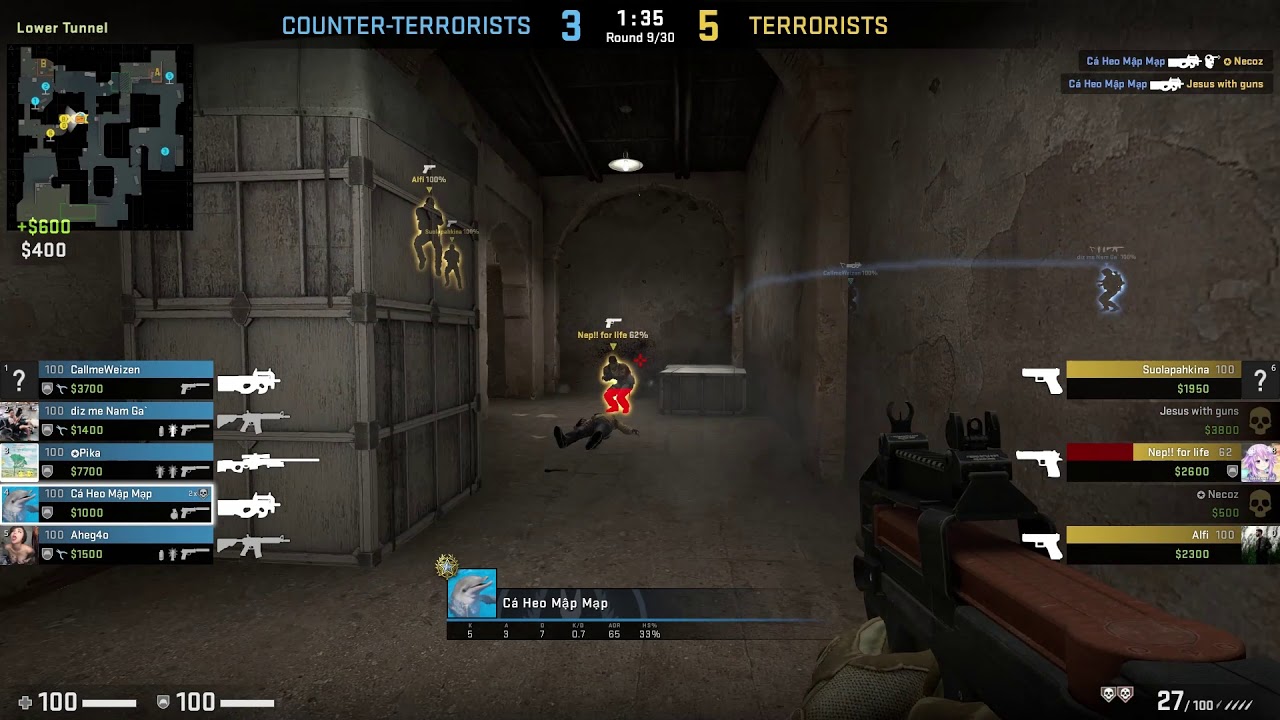 [CSGO] Lucky Shots - 6 - YouTube