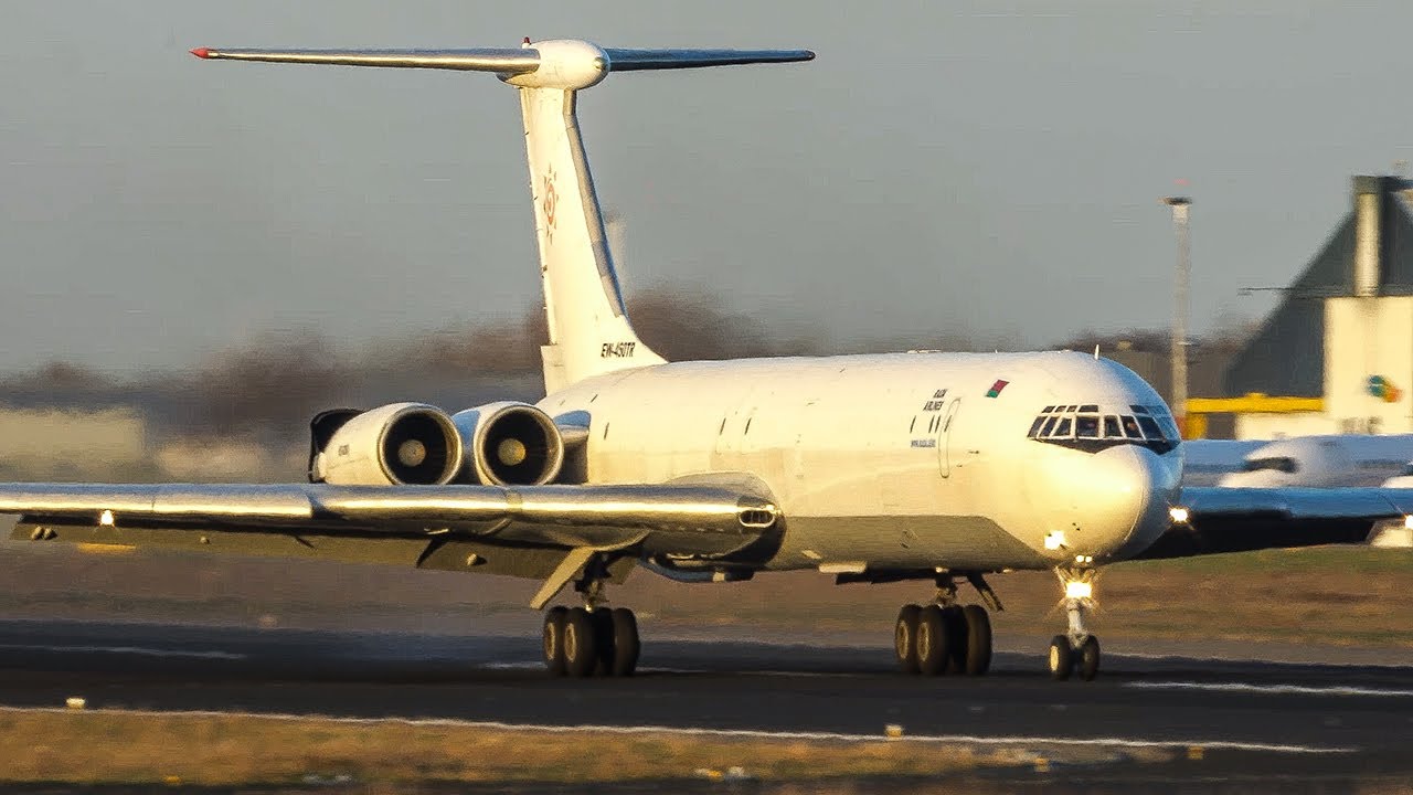 60 MINUTES PURE AVIATION - RARE PLANES at Maastricht - ILYUSHIN IL62 ...