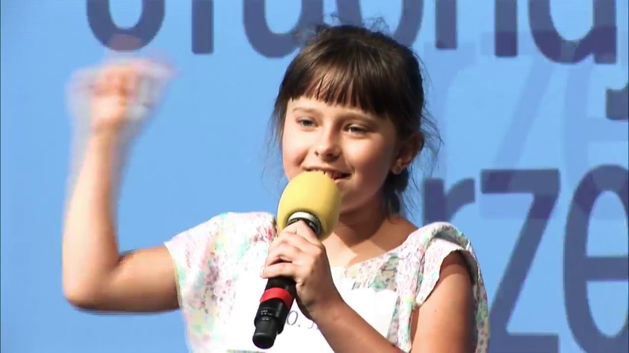 Julia Rożen - Ene due rabe swing (I Konkurs Dziecięcych Talentów ...