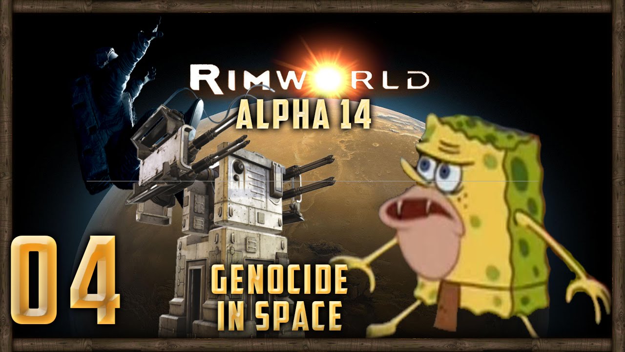 [4] TURRETS VS CAVEMEN - RimWorld Alpha 14b Mods Let's Play ...