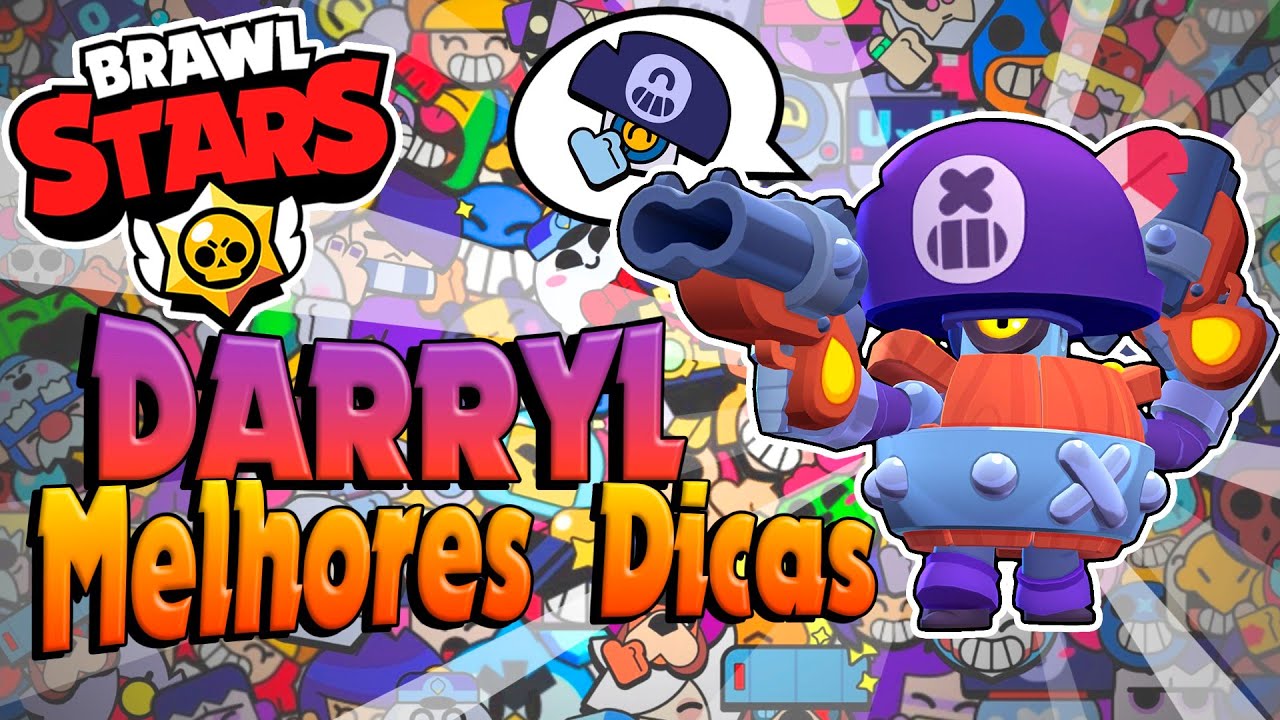 BRAWL STARS DARRYL DICAS - YouTube