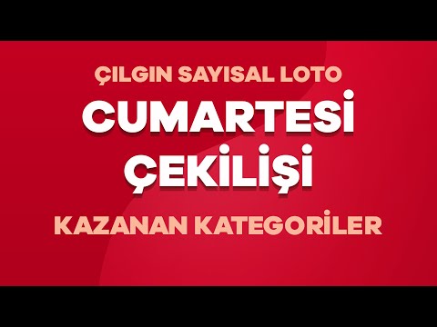 Çılgın Sayısal Loto 7 Kasım 2020 Çekilişi No. 42 - Kazanan Kategoriler