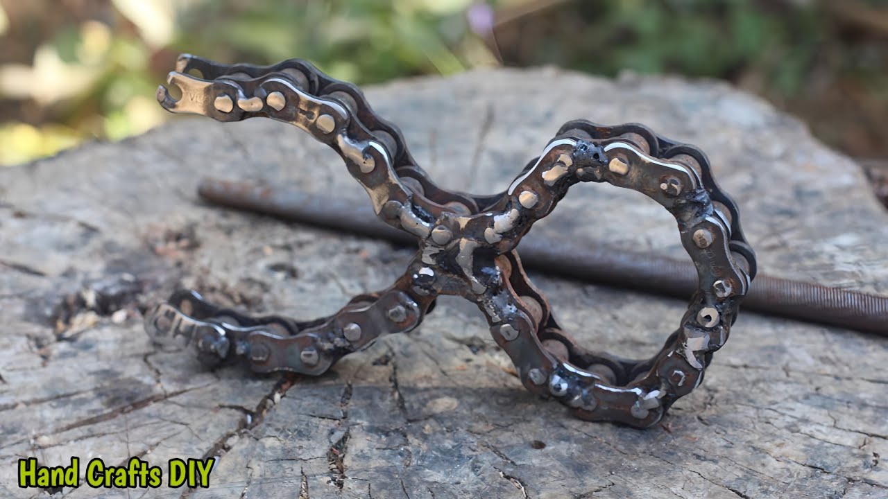 How To Make Powerful Bike Chain Slingshots ,Easy To Make -DIY - YouTube