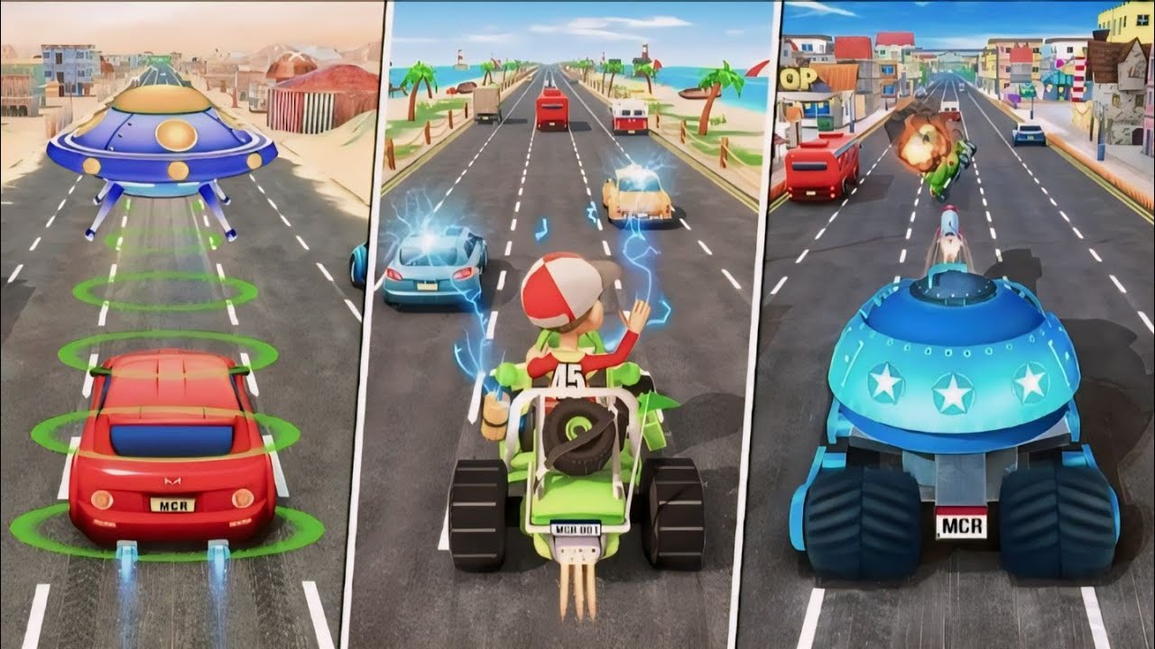 Mini Car Racing Android mobile 📲 gaming gameplay, offline games, # ...