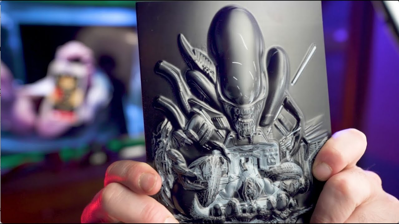 Filmarena 4K Alien Embossed Full Slip Steelbook unboxing - YouTube
