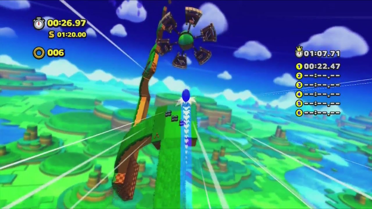 Sonic Lost World: Windy Hill Zone 1 [1080 HD] - YouTube