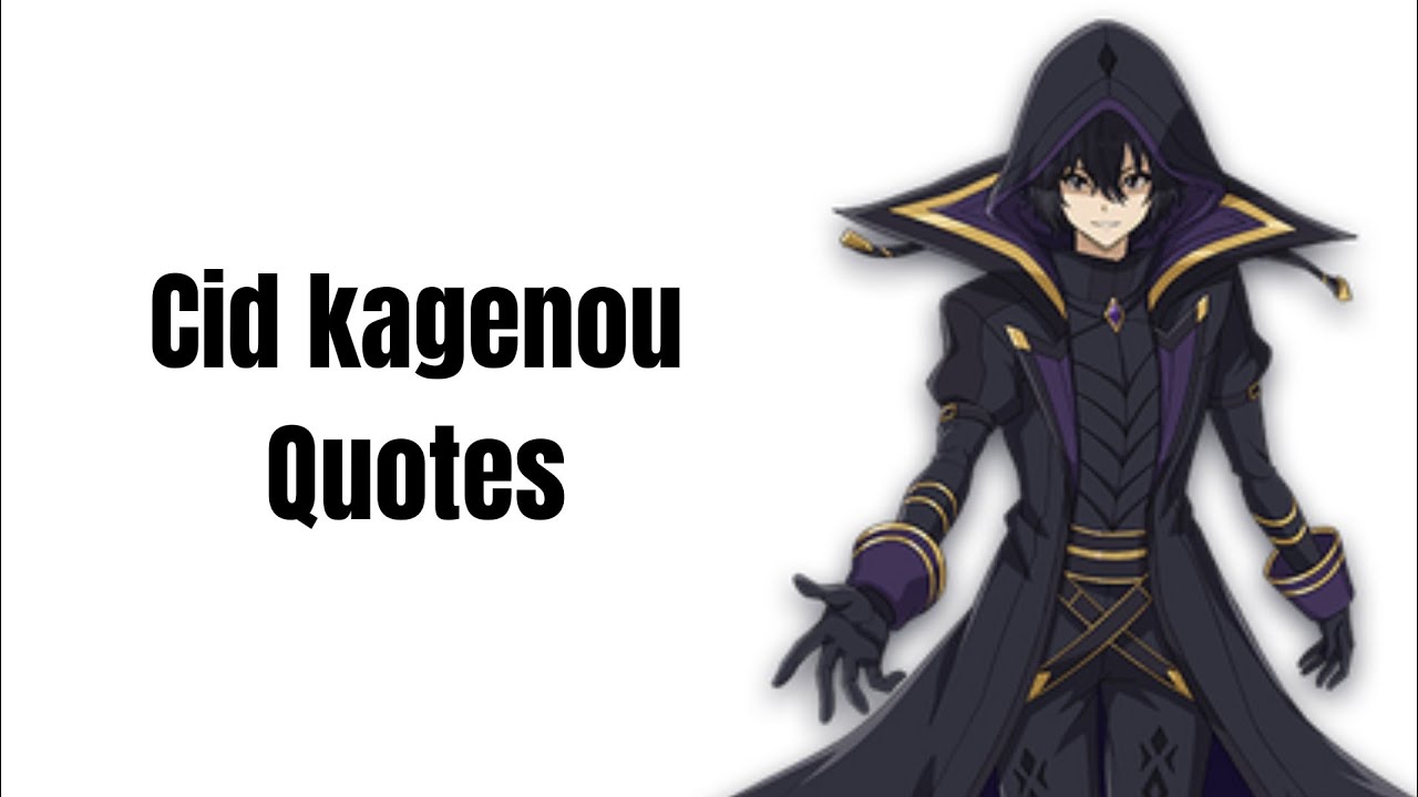 Roblox: Sakura stand Cid kagenou Quotes - YouTube