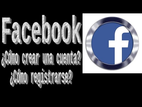 Facebook. Video tutorial cómo crear cuenta y registrarse. Explicación ...