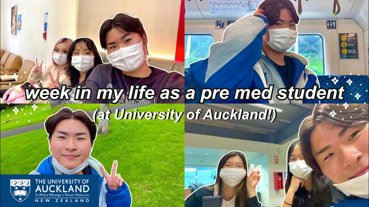 week as a first year pre-med student 🎒 | UNIVERSITY OF AUCKLAND - NZ ...