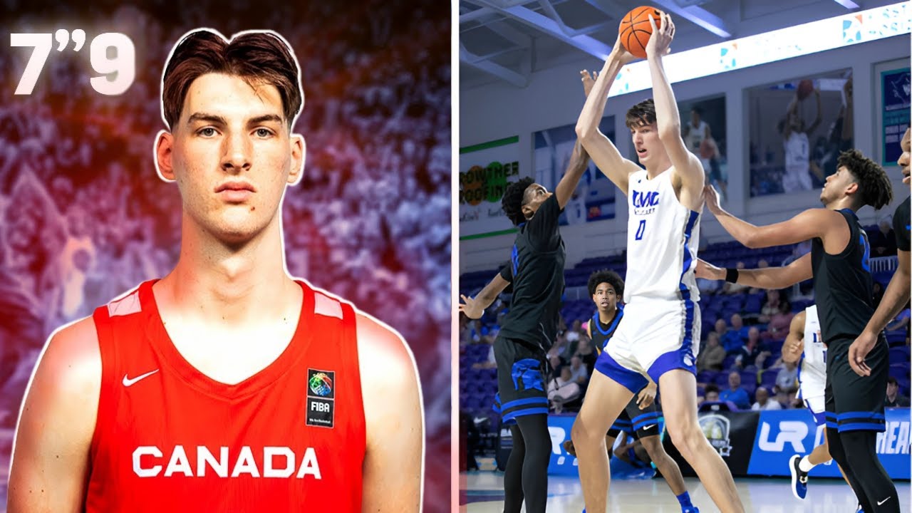 How Good is 7'9 Olivier Rioux | NBA - YouTube