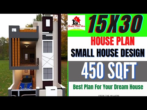 15X30 house Plan II 15*30 house design II 15x30 ghar ka naksha II 15X30 ...