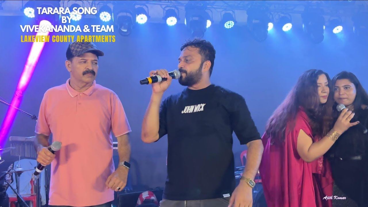THARARARA SONG - SINGER VIVEKANANDAN AND TEAM @ LAKEVIEW COUNTY ...