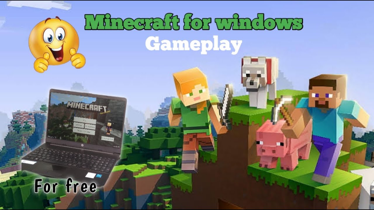 Minecraft pc for free | Mojang | Gameplay | By Pelis Gaming - YouTube