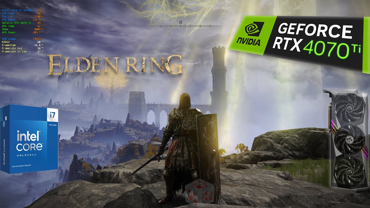 Elden Ring | 4K RTX 4070 Ti | Intel® Core™ i7-14700K| Ultra Raytracing ...