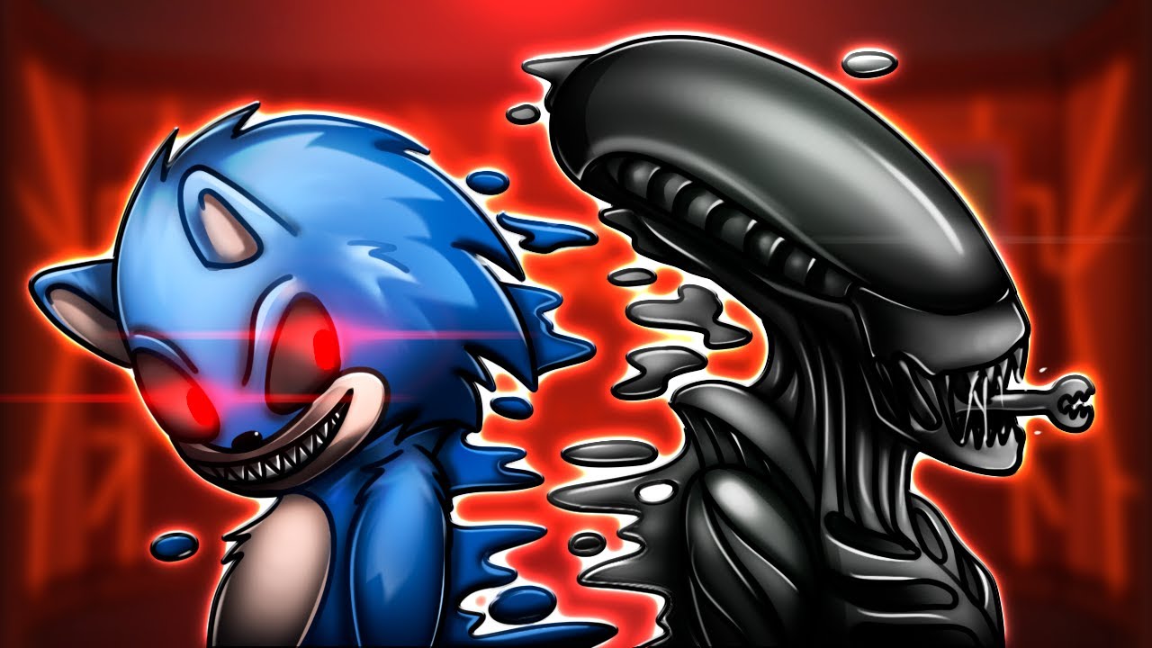 Evolution of Sonic.EXE + Xenomorph = ??? - YouTube