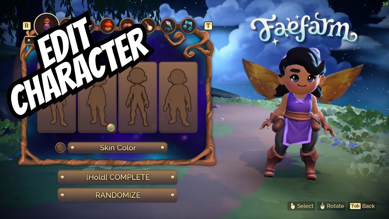 How to CHANGE your APPEARANCE | Fae Farms - YouTube