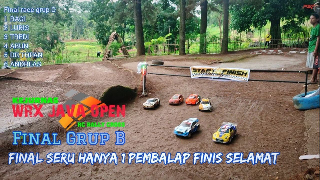 FINAL GRUP B KEJURNAS WRX JAVA OPEN RC RALLY CROSS 2022 - YouTube