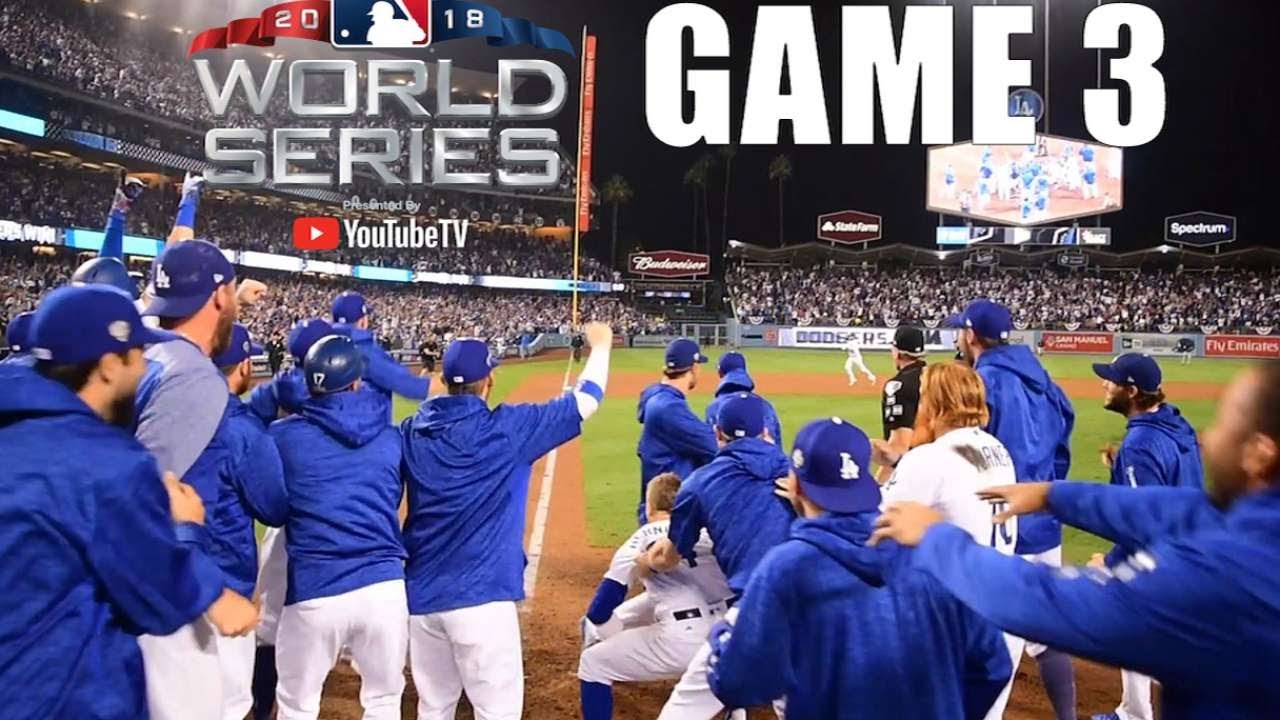 Inside Dodger Stadium: WS Game 3 goes 18 innings - YouTube