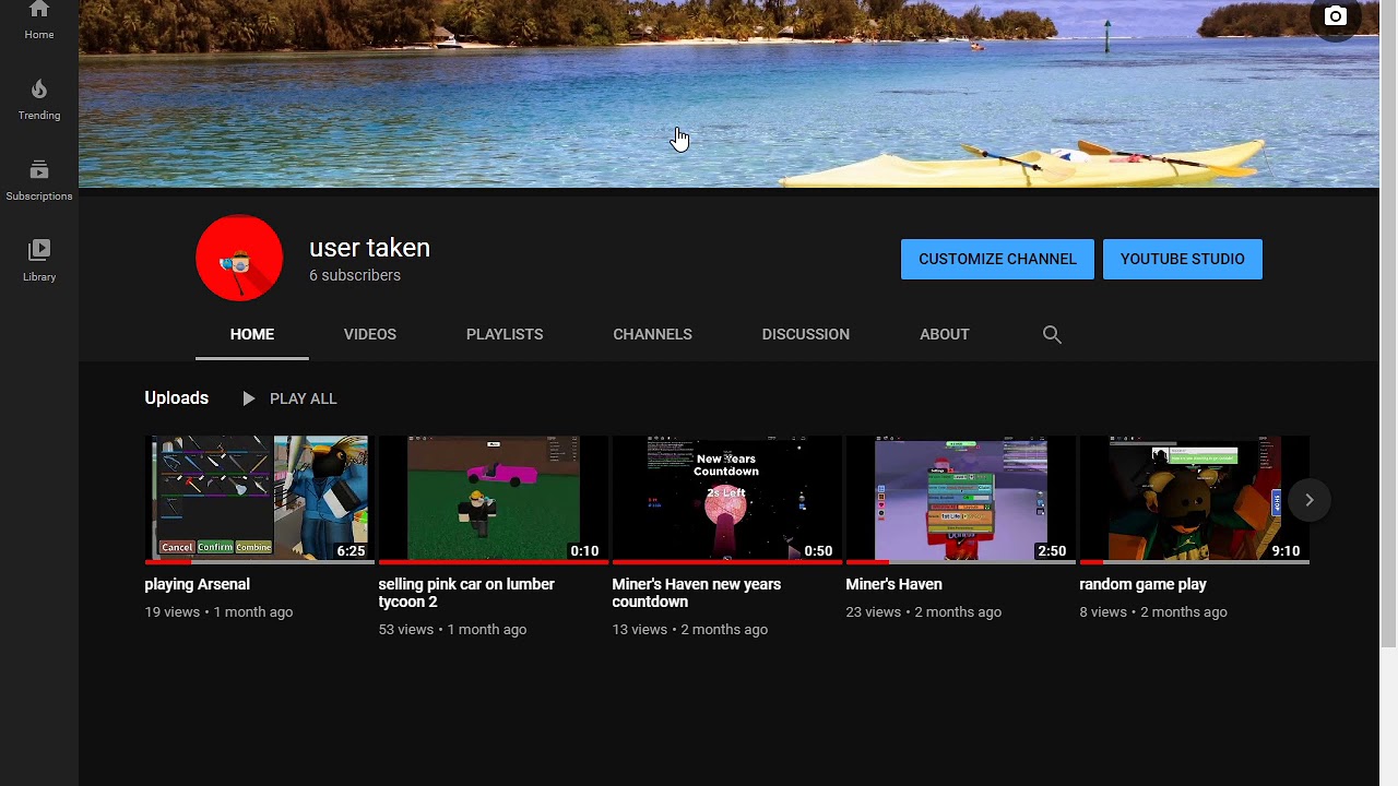 Contest for my front page. - YouTube