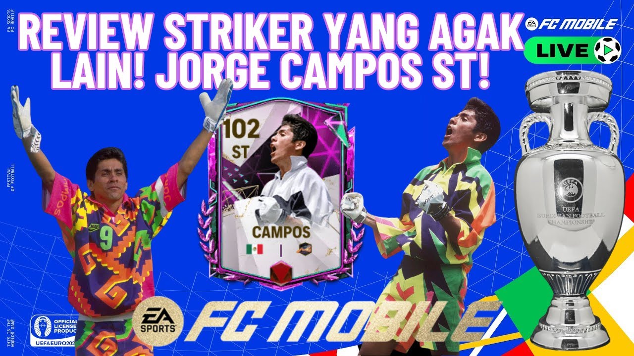 REVIEW STRIKER YANG AGAK LAIN! JORGE CAMPOS SS! | FC Mobile Indonesia ...