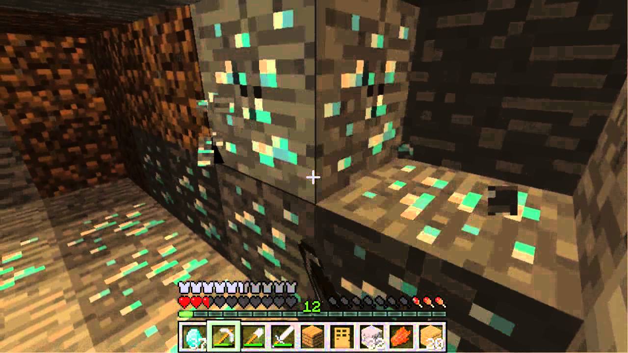 Minecraft Episode #2 - 64 Diamonds! - YouTube