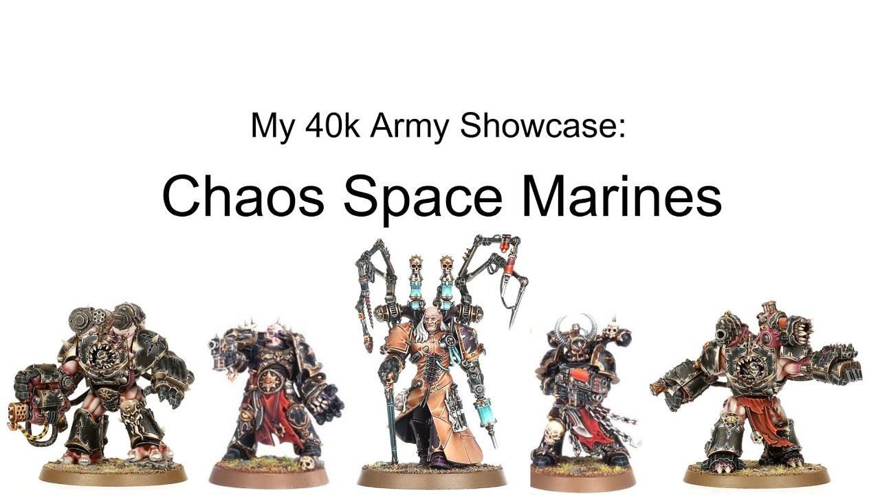 40k Army List Breakdown: CSM - YouTube