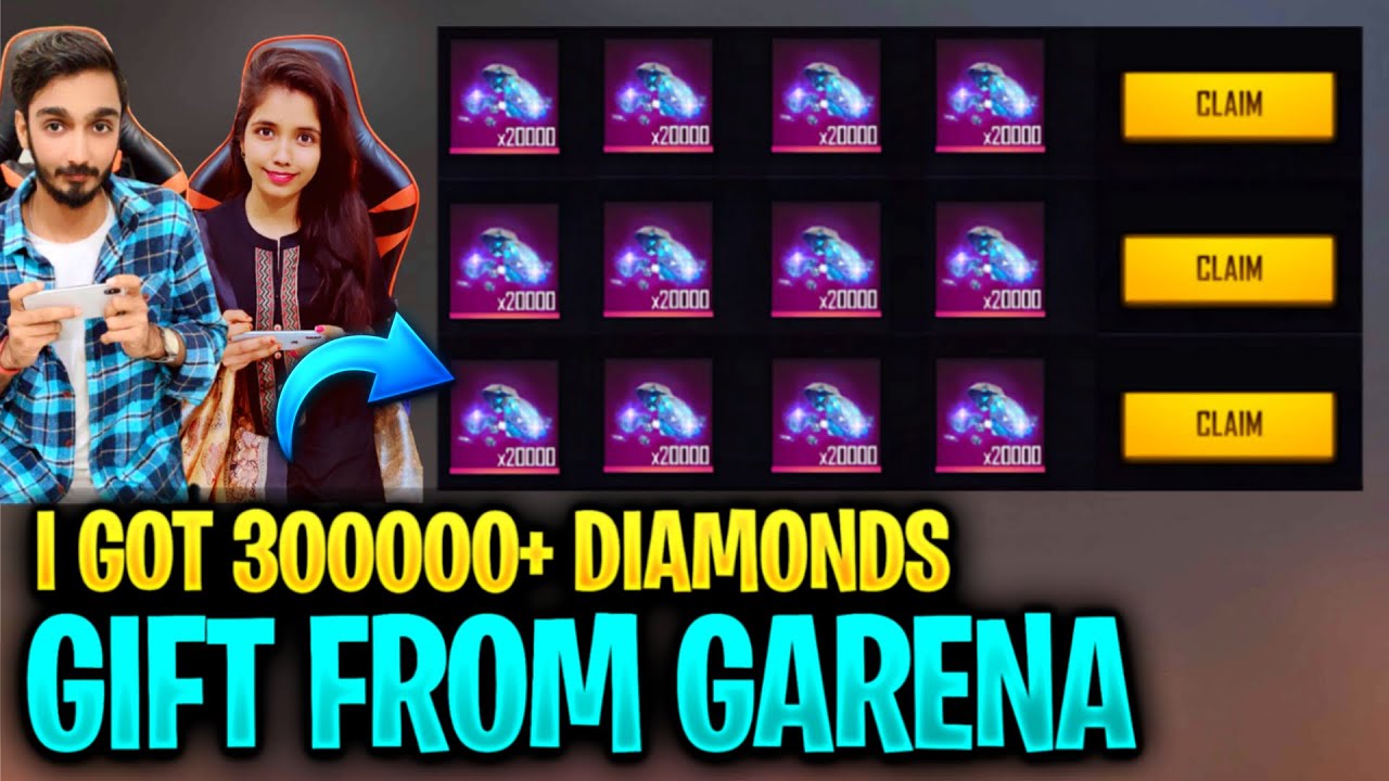 I Got 300000 Diamonds Gift From Garena 😍 Buying All Items In Store ...