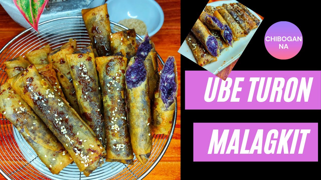 Ube Turon Malagkit - YouTube