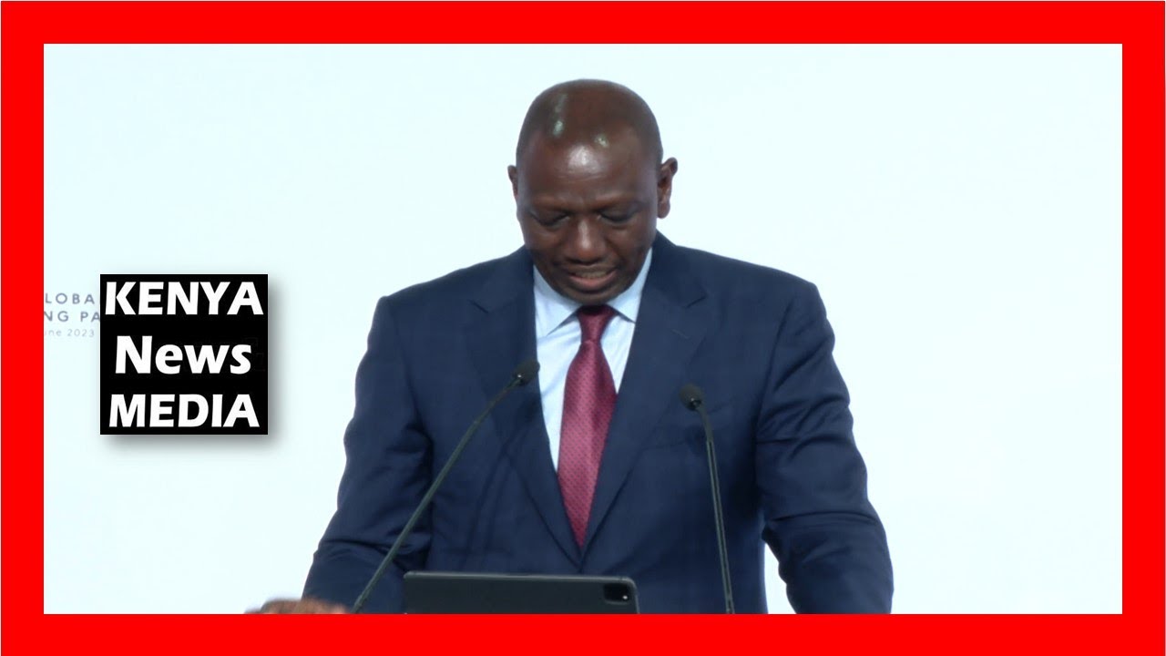 President Ruto says in France Summit they have agreed that we are in a ...
