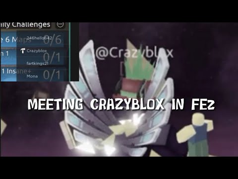 MEETING CRAZYBLOX THE OWNER IN FLOOD ESCAPE 2 | [(Roblox)] - YouTube