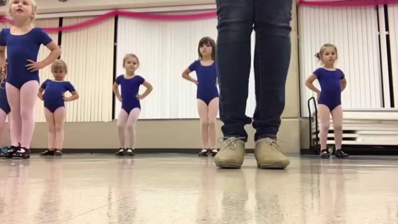 Tiny Tots 2015 Winter Tap Dance - YouTube