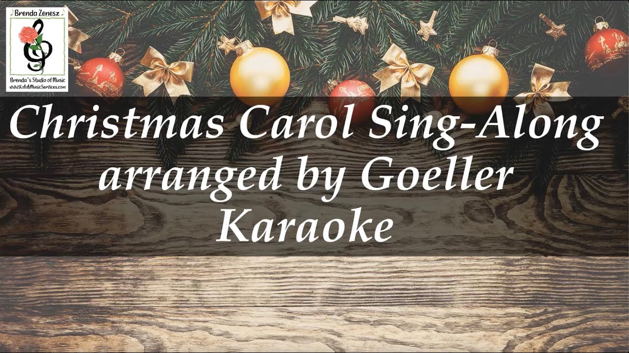Christmas Carol Sing-Along - arranged by Dan Goeller - Piano Karaoke ...