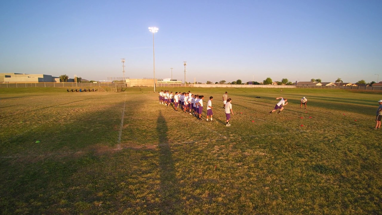 Mustang Football Academy Speed Camp - YouTube