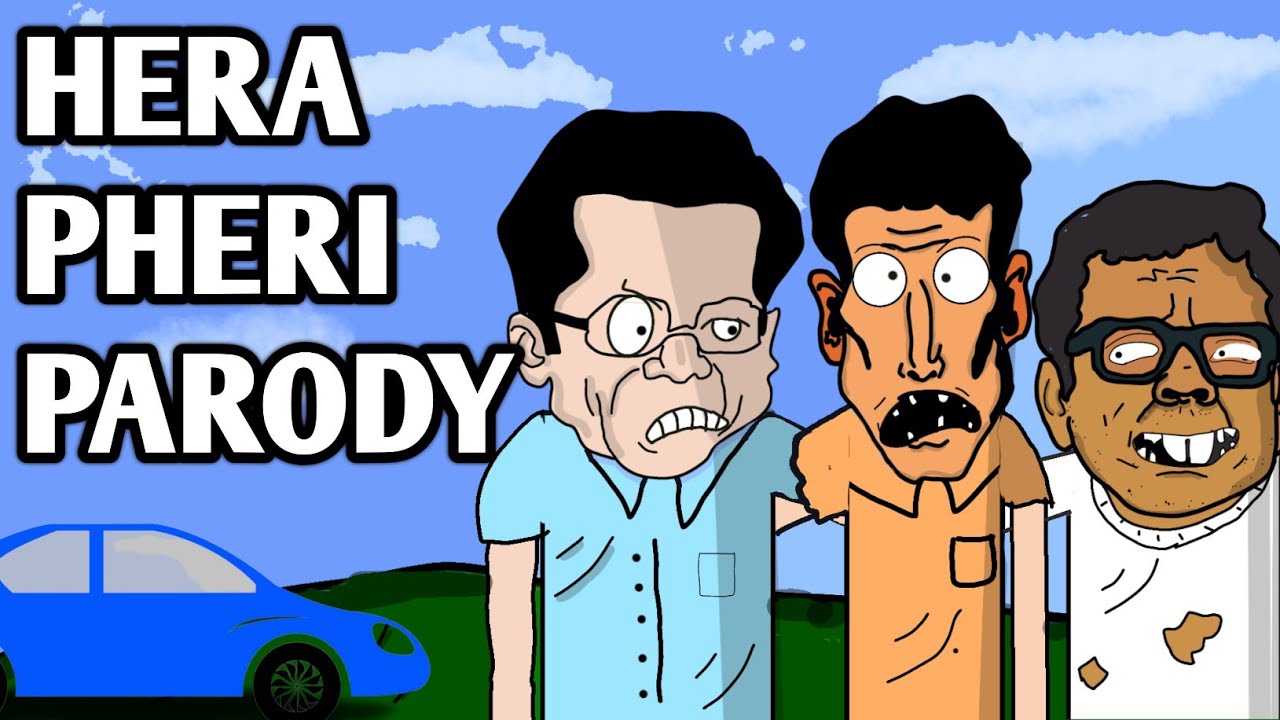 HERAPHERI PARODY 🤣 | funny animation video | funny animated short film ...