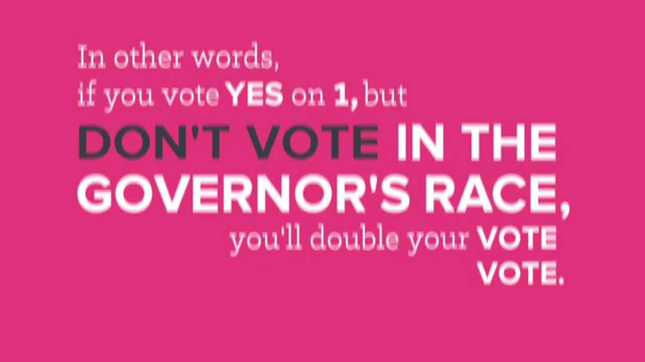 Double Your Vote on Amendment 1 - YouTube